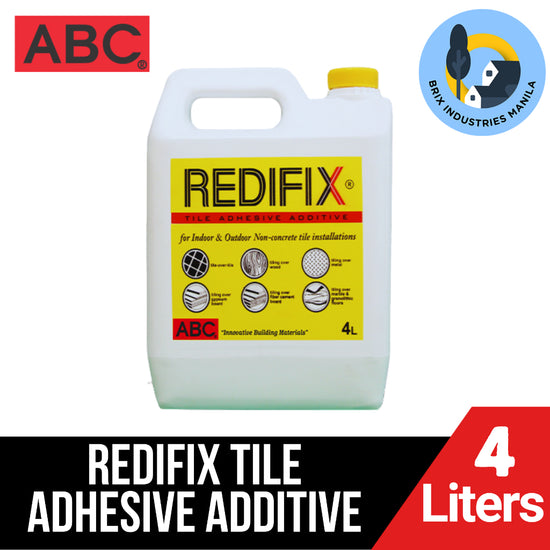 ABC Redifix Tile Adhesive Additive 4L (Gallon) – Brix Industries Manila