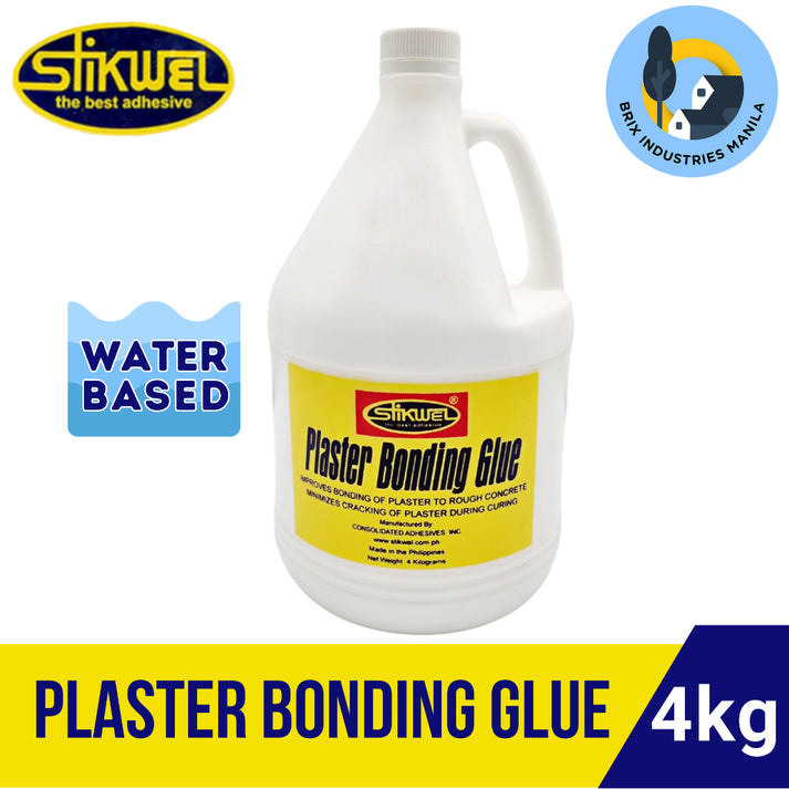 Stikwel Plaster Bonding Glue 4kg (Gallon Size) 4 kilograms – Brix ...