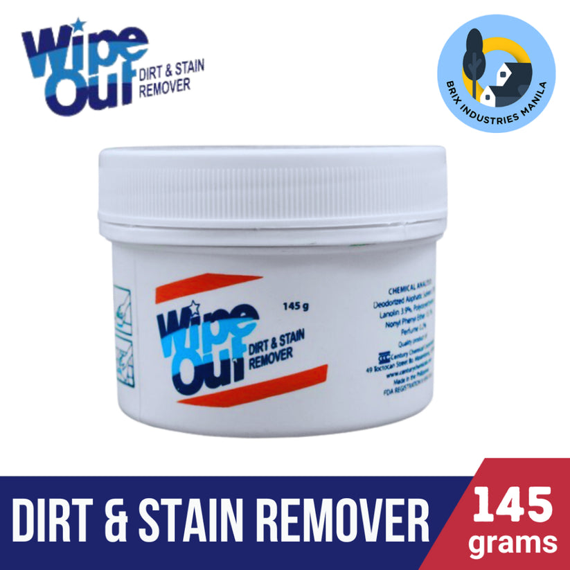 Wipe Out Dirt and Stain Remover 145g or 250g Grease Remover – Brix ...