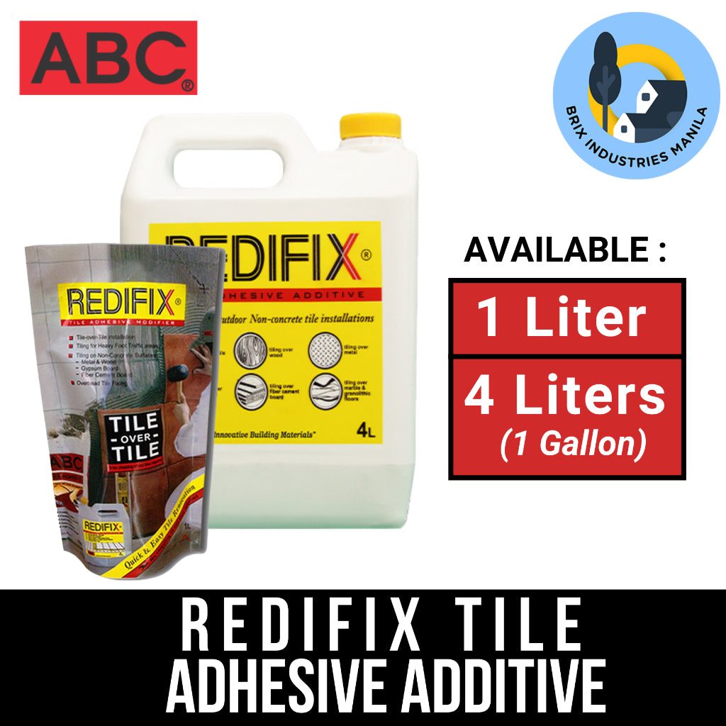 ABC Redifix Tile Adhesive Additive 4L (Gallon) – Brix Industries Manila