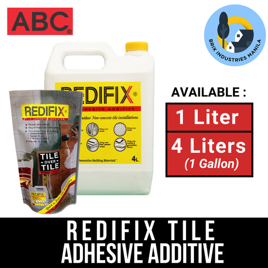ABC Redifix Tile Adhesive Additive 4L (Gallon) – Brix Industries Manila