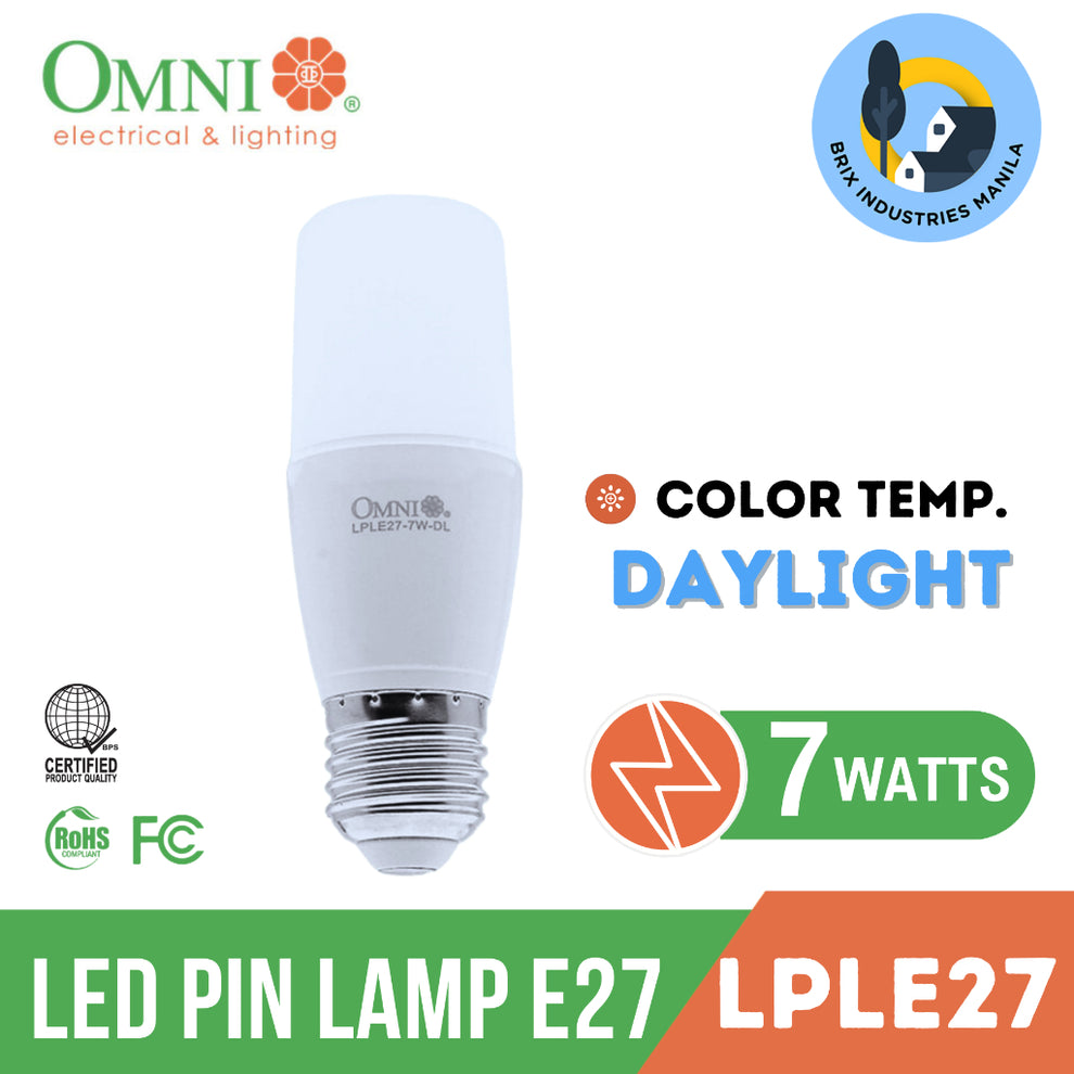 Omni LED Pin Light Daylight or Warm White 7W or 12W Pin Lamp – Brix ...
