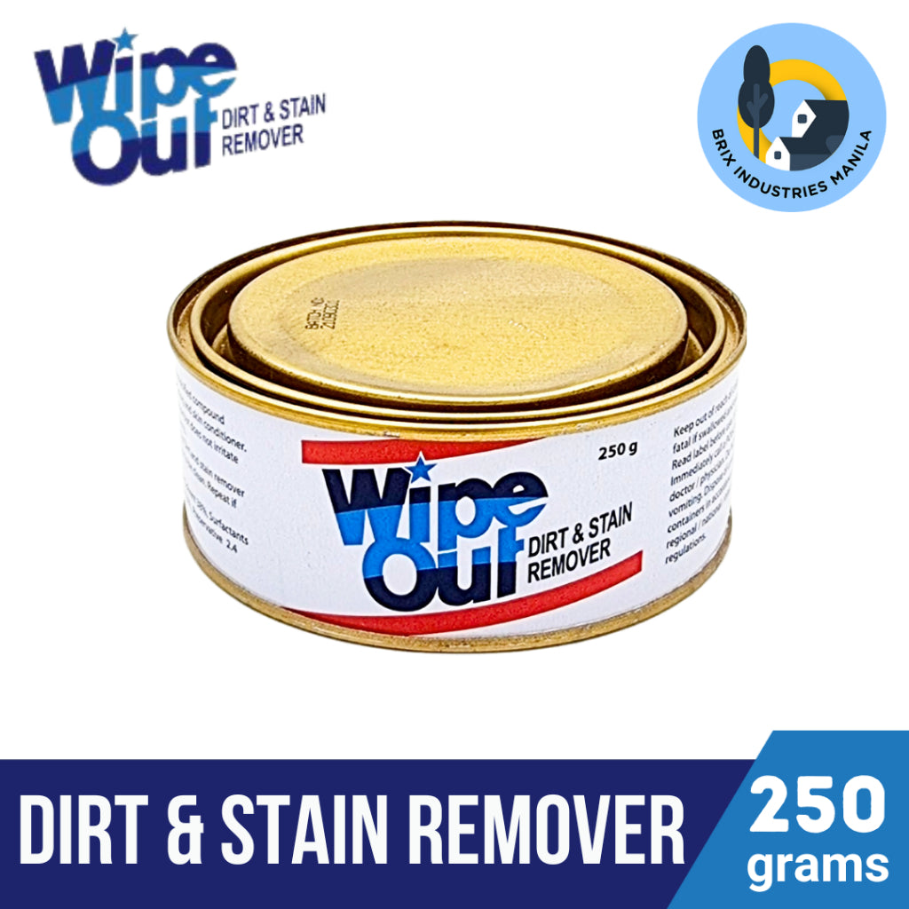 Wipe Out Dirt and Stain Remover 145g or 250g Grease Remover – Brix ...
